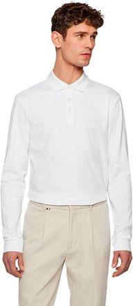 BOSS Herren Pado 30 Regular-Fit Poloshirt aus Interlock-Baumwolle Weiß M