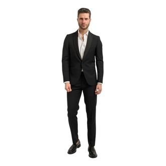 Mulish Homme, Costumes, Noir, Taille: 2XL Smoking crois&eacute;