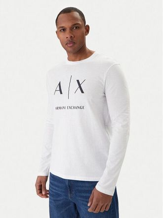 A|X Armani Exchange T-Shirt XM002684 AF10356 U0002 Wei&szlig; Regular Fit