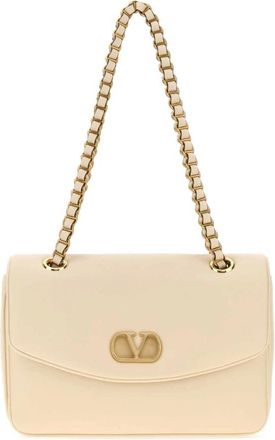 Valentino Garavani Femme, Sacs, Blanc, Taille: ONE Size Djuna Medium Chain Bag