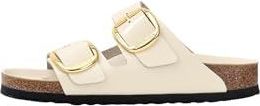 Birkenstock Sandales Arizona Big Buckle Ivoire pour femme, Blanc, 35 EU