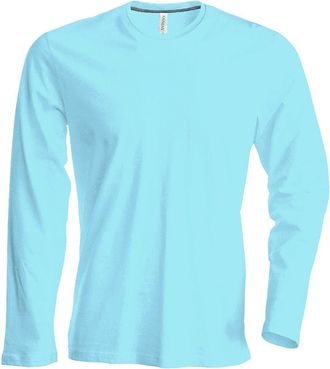 Kariban Herren T-Shirt Langarm Rundhals Shirt, Leicht Körperbetont, in 20 Farben und Den Größen S, M, L, XL, 2XL, 3XL u. 4 XL von noTrash2003