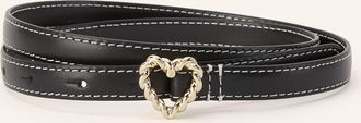 Maje Ledergürtel schwarz