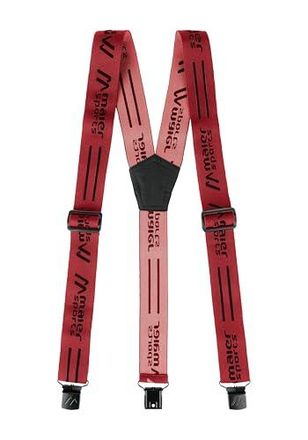Maier Sports Suspender, Bretelles confortables avec clips de haute qualit&eacute; pour un maintien s&ucirc;r pour hommes et femmes, Longueur r&eacute;glable individuellement, Parfaite