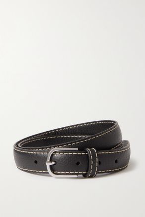 Toteme Ceinture En Cuir - Noir
