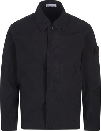 Stone Island Homme, Vestes, Bleu, Taille: M Veste L&eacute;g&egrave;re