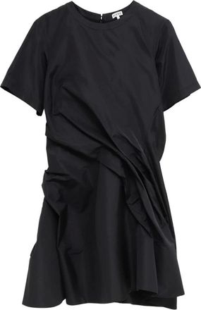 Loewe Femme, Robes, Noir, Taille: 38 FR Silk Blend Twisted Mini Dress