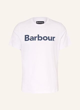 Barbour T-Shirt weiss