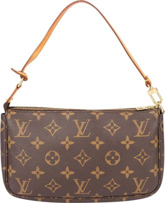 Louis Vuitton Crossbody Bags - Louis Vuitton Canvas Monogram Pochette Accessoire - Gr. unisize - in Bunt - für Damen