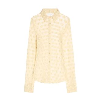 Dries Van Noten Femme, Blouses et Chemises, Beige, Taille: 40 FR Chemises