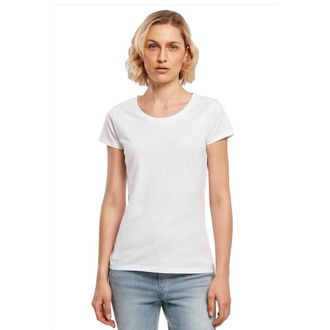 Build Your Brand Damen T-Shirt Ladies Basic Tee, Farbe White, Größe XXL