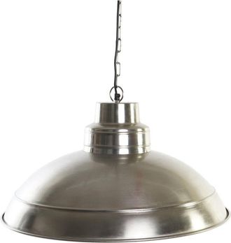 DKD Home Decor Plafonnier Fer 54X54X30 Nickel&eacute; Argent&eacute;