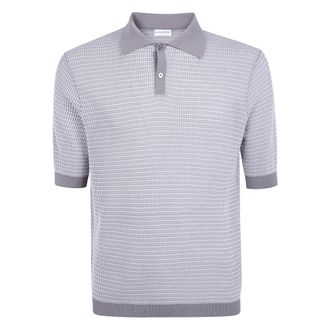 Ballantyne Homme, Tops, Gris, Taille: XL Polo Bicolore