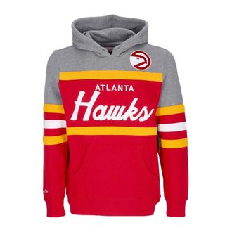 Mitchell & Ness NBA Headcoach Hoodie Scarlet - - Sweatshirts & Hoodies - Herren - Rot - S