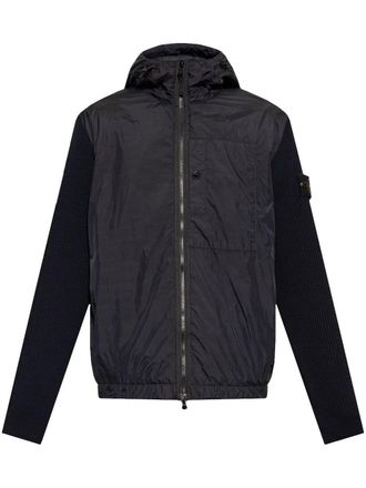 Stone Island veste à patch logo - Bleu