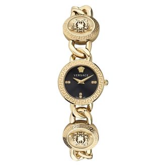 Versace Femme, Accessoires, Jaune, Taille: ONE Size Stud Icon Watch