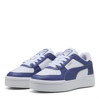 Puma Ca Pro Classic Sneaker f&uuml;r Damen, Niedrig geschnitten (Wei&szlig;/Marine)