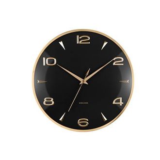 Karlsson [DL] Horloge Murale Sienna Glow Black