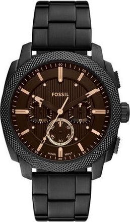 Fossil Uhr Machine Chronograph FS6097 Schwarz