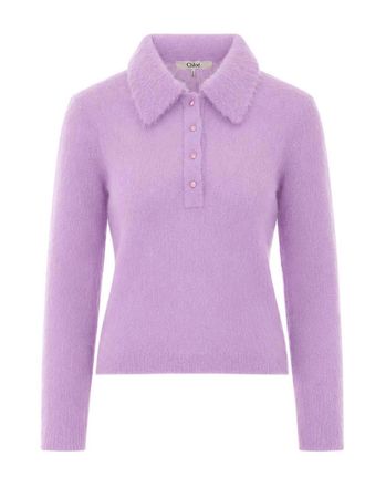 Chlo&eacute; Poloshirt - Silber