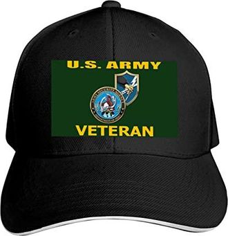 Generic Casquettes De Golf Agence De S&eacute;curit&eacute; De LArm&eacute;e Am&eacute;ricaine (ASA) S&eacute;chage Rapide Casquette Trucker R&eacute;glable Visiere pour Homme Sports Hip Hop