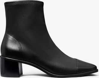 Tory Burch Stiefelette mit Zehenkappe und Absatz