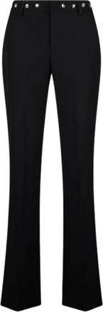 Liu Jo Femme, Pantalons, Noir, Taille: 34 FR Wide Pantalons