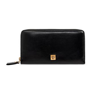 Versace Severine Leder Portemonnaie - - Accessories - Herren - Schwarzk - ONE SIZE
