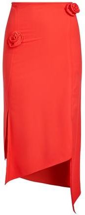 Coperni Jupe mi-longue Flower &agrave; fente