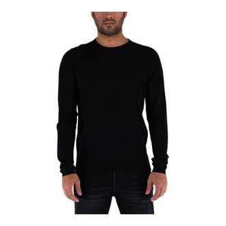 Goes Botanical Einfarbiger Rundhalspullover - - Sweatshirts & Hoodies - Herren - Schwarzk - 4XL