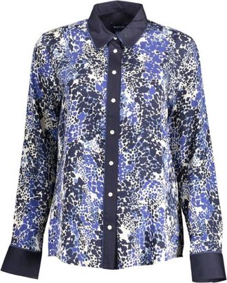 GANT Femme, Blouses et Chemises, Multicolore, Taille: 38 FR Chemise &agrave; manches longues