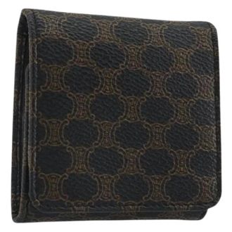 Celine Porte-monnaie Pre-owned - Femme - Pre-owned - Brun - Taille: ONE Size
