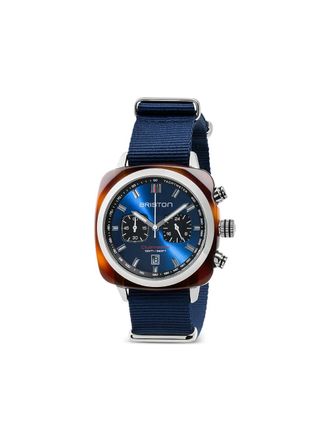 Briston montre Clubmaster Sport 42 mm - Bleu