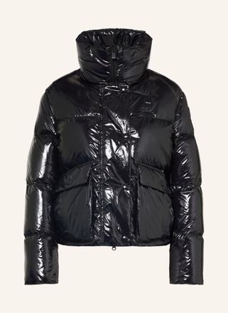 Blauer Daunenjacke Clare schwarz