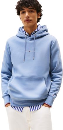 Tommy Hilfiger Herren Hoodie mit Kapuze, Blau (Brisk Blue), XXL