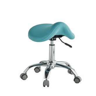 Generic Sattelhocker, ergonomischer Sattelhocker, h&ouml;henverstellbarer Arbeitsstuhl, geeignet for Massagesalons, Sch&ouml;nheitssalons und B&uuml;ros(Color-1)