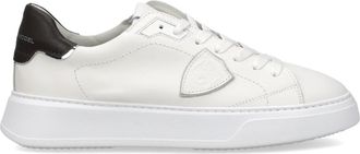 Philippe Model Homme, Chaussures, Blanc, Taille: 42 EU Temple Tennis Baskets