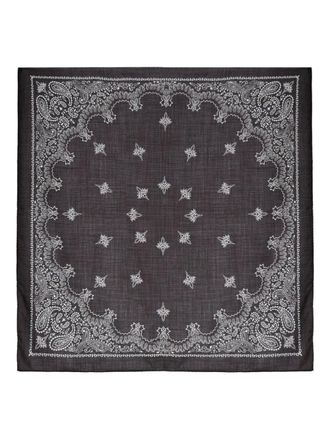 Destin Schal mit Paisleymuster - Braun