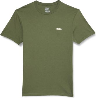 Vans Herren Scripted Ss Tee T-Shirt, Military, XXL