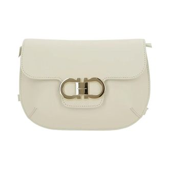 Ferragamo Femme, Sacs, Blanc, Taille: ONE Size Sacs bandouli&egrave;re