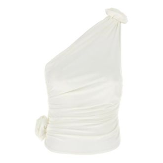 Magda Butrym 01 Top - - Tops - Damen - Wei&szlig; - M