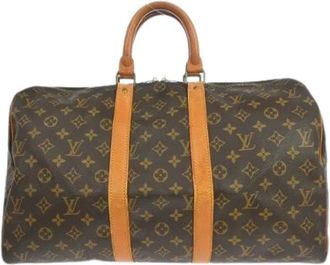 Louis Vuitton unisex, Pre-owned, Brun, Taille: ONE Size Sac Keepall Pre-owned