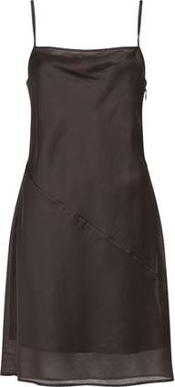 Helmut Lang Robe courte satin&eacute;e