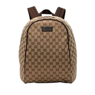 Gucci Pre-owned Canvas Backpack - - Pre-owned - Damen - Beige - ONE SIZE