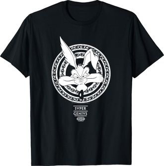 Looney Tunes Looney Tunes Wile E Svper Genivs White T-Shirt