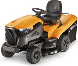 STIGA Sports Motorrasen mit Z&uuml;ndung STIGA Estate7102W hydrostatisch 635cc Schnitt 102cm Sack 300L