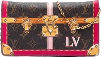 Louis Vuitton Pre-owned Pochette Weekend Summer Trunks - Femme - Pre-owned - Brun - Taille: ONE Size