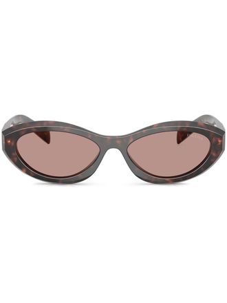 Prada Sonnenbrille in Schildpattoptik - Braun