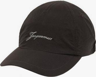 Jacquemus Casquette Baluchon d&eacute;tails broderie