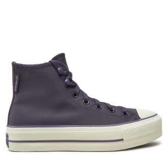 Converse Sneakers aus Stoff Converse Chuck Taylor All Star Lift Platform Hi A11159C 501 Violett
